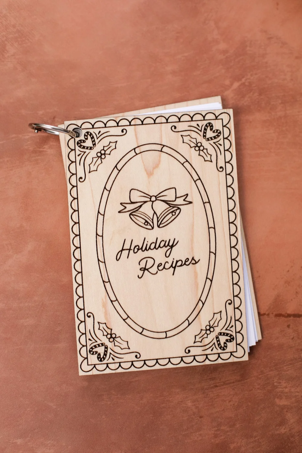 Holiday Recipe Book with the Glowforge Aura (DIY Gift Idea ...
