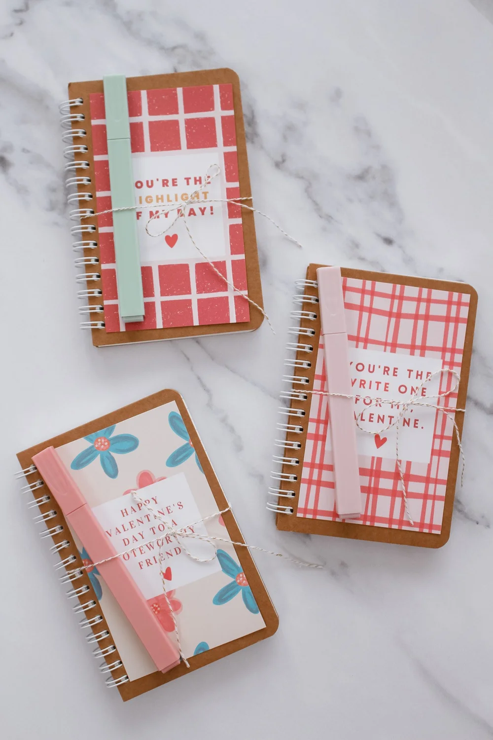 Notebook Valentines Printables — Entertain the Idea