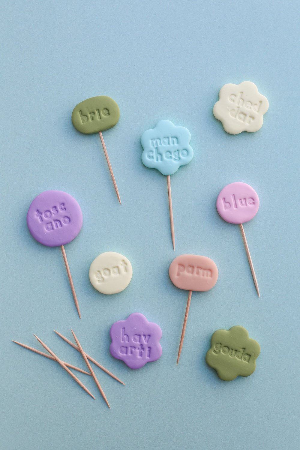 DIY Clay Cheese Board Markers — Entertain the Idea