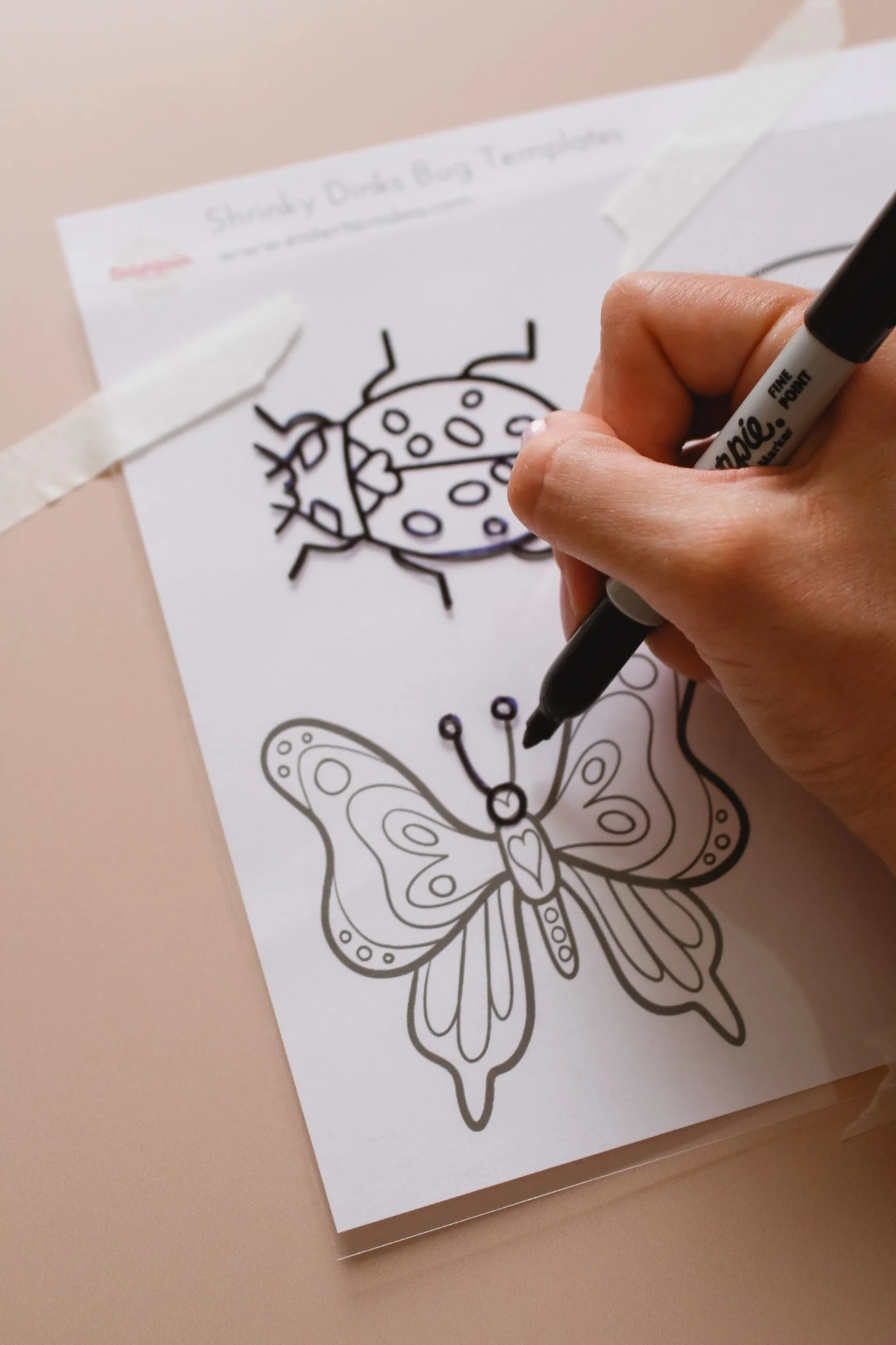 DIY Spring Bug Pins (with Shrinky Dinks) — Entertain the Idea