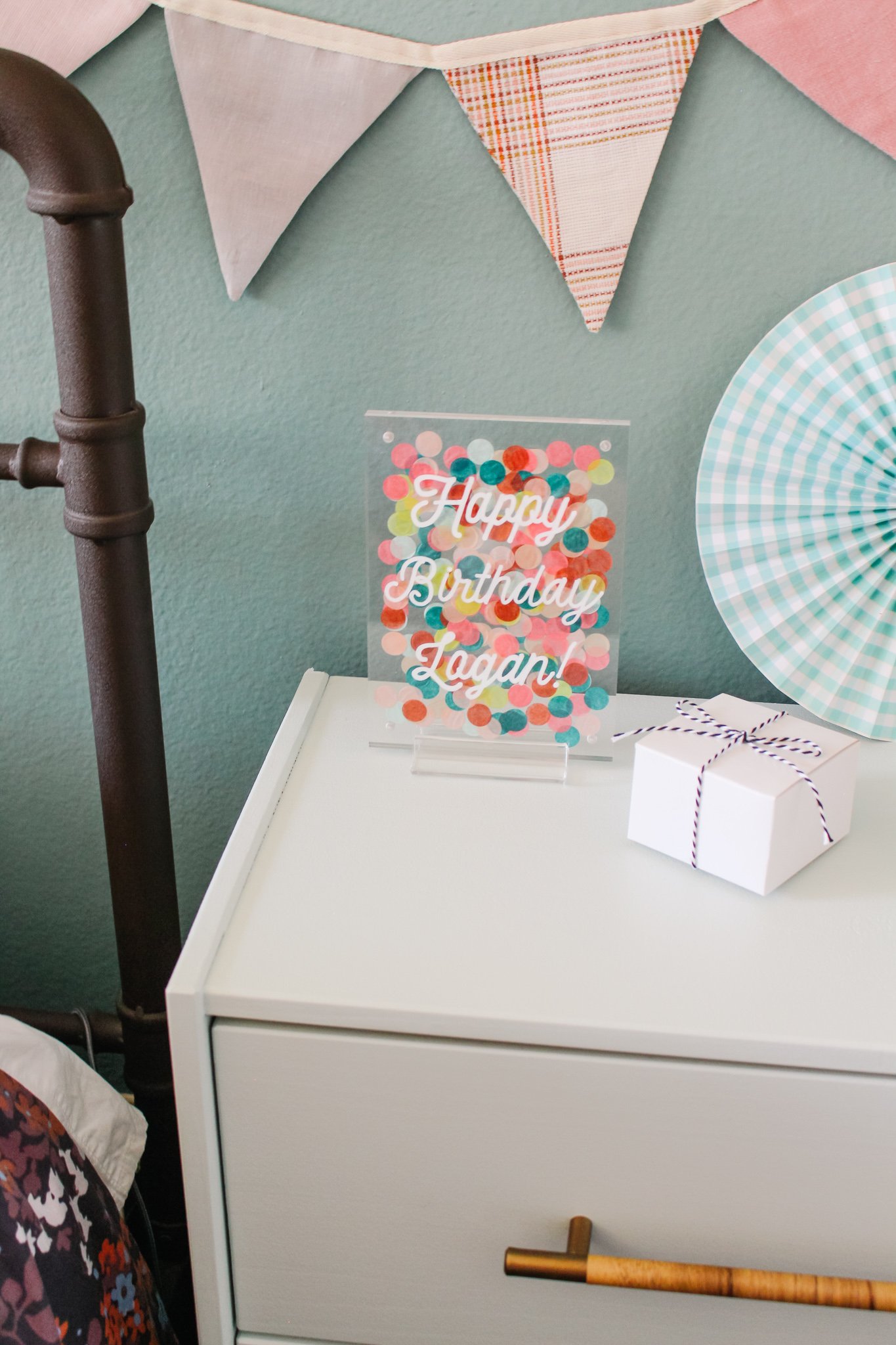 Easy DIY Birthday Message Board — Entertain the Idea