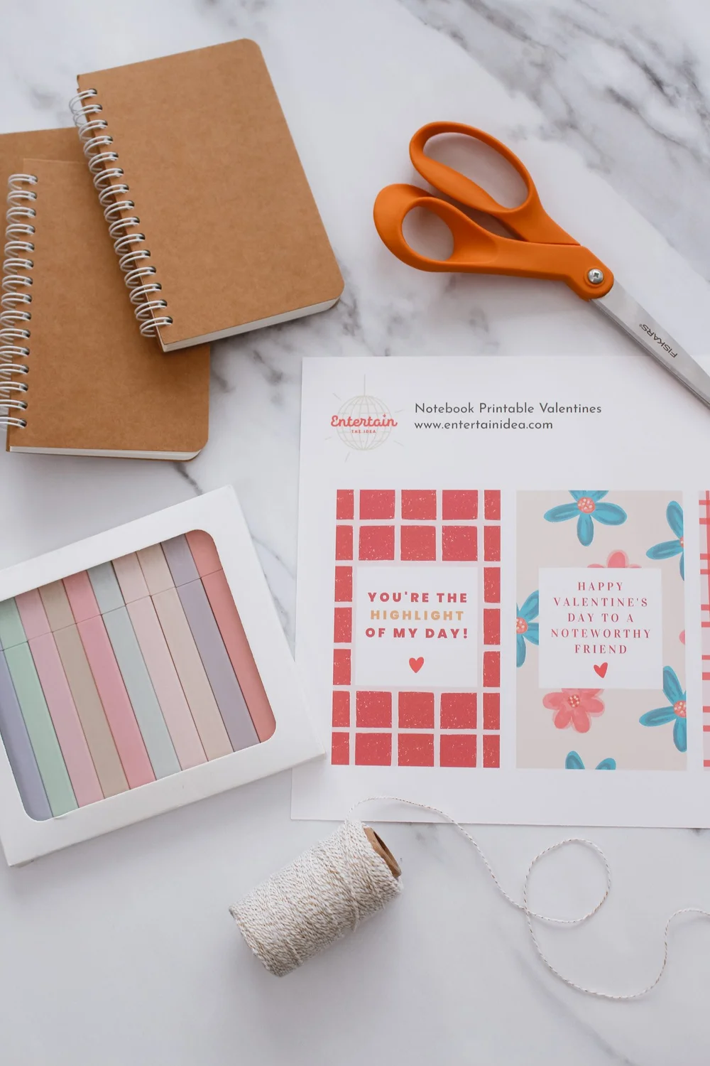 Notebook Valentines Printables — Entertain the Idea