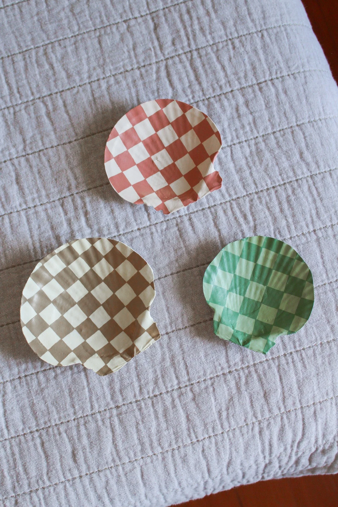 Painted Shell Trinket Dish — Entertain the Idea