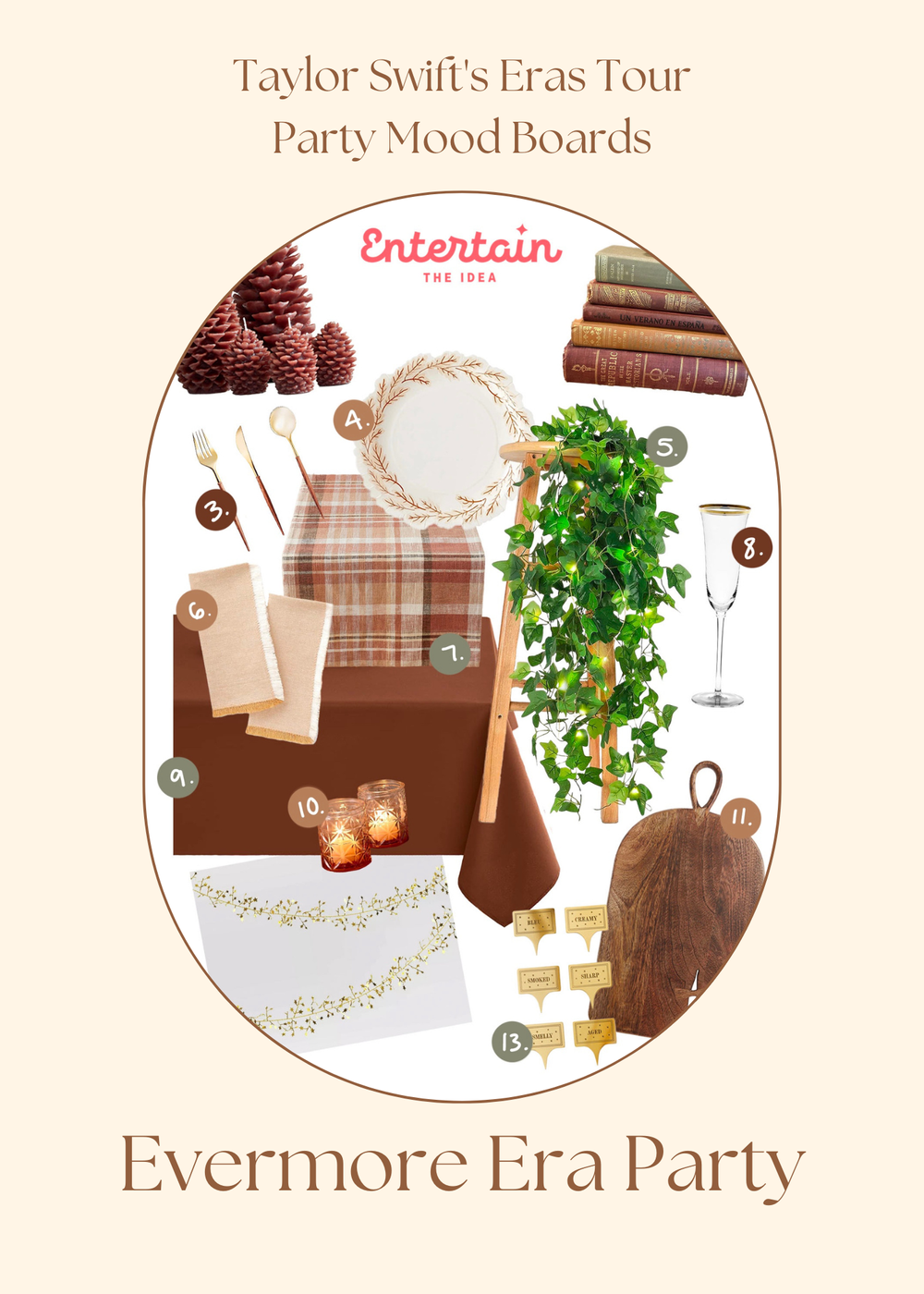 The Evermore Era Party | Taylor Swift Eras Tour Party Mood Boards ...