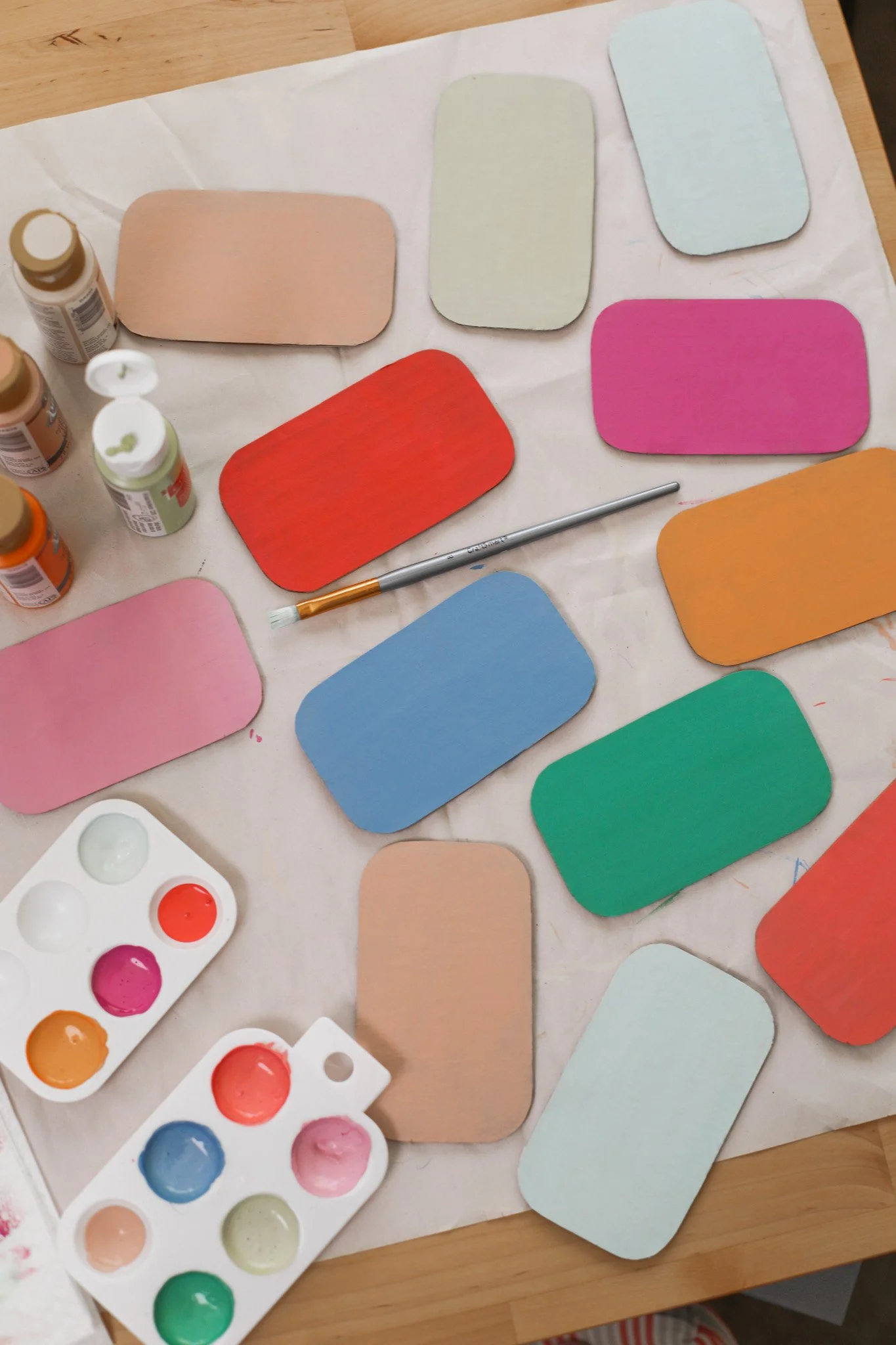 Cardboard Wall Calendar — Entertain the Idea