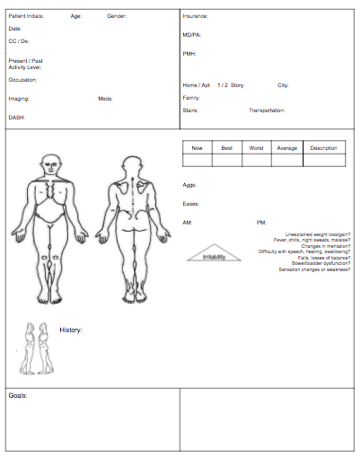 📋 Evaluation Templates — James McAfee, PT, DPT