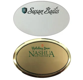 We make Name Badges - Available with magnets or pins in plastic or ...