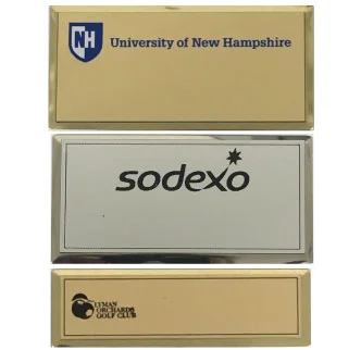 We make Name Badges - Available with magnets or pins in plastic or ...