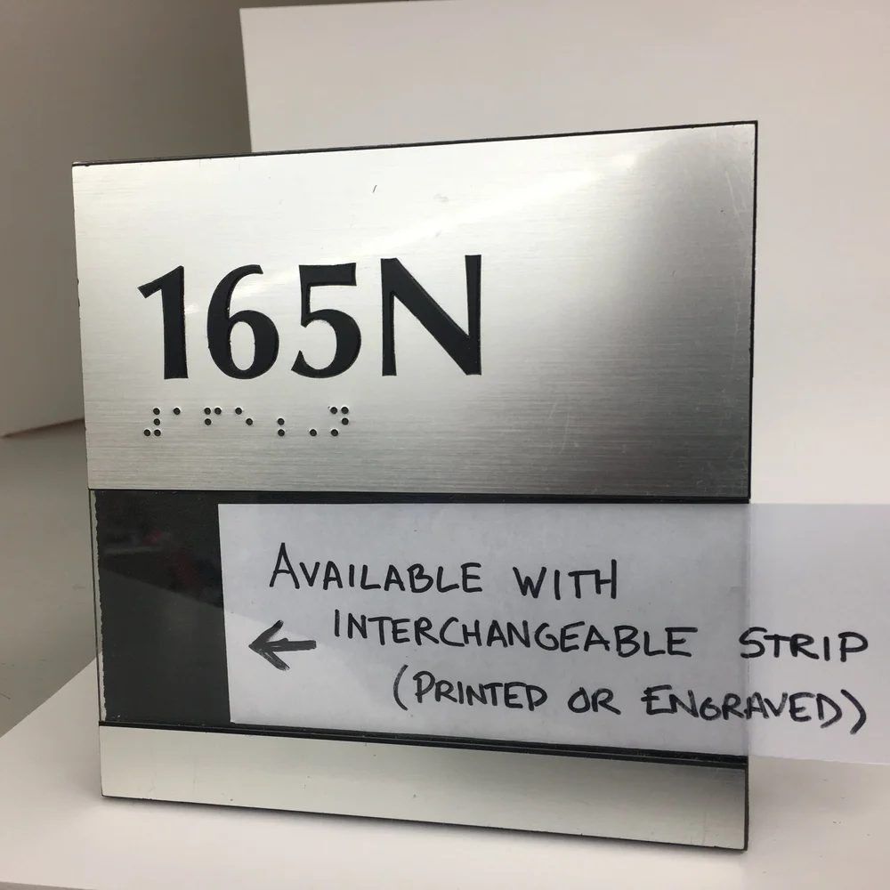 Custom Engraved ADA Signs and Nameplates — Recognition Center