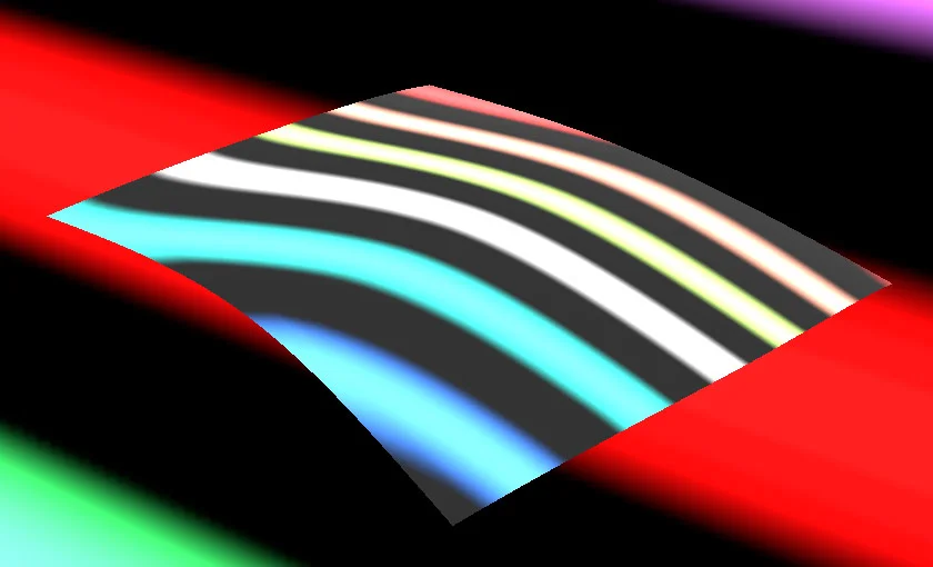 3D Modeling Artifacts - Flow Check Reflection Map - Zebra Stripe ...