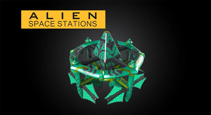Alien Space Stations — Ebal Studios
