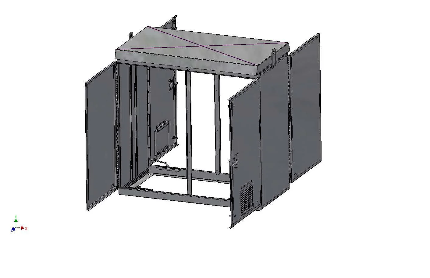NEMA Quad Door Enclosures | NEMA 4X Quad Door Enclosures
