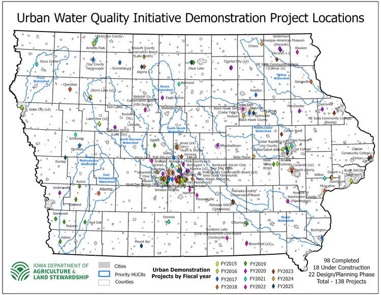 Urban Demonstration Projects — Clean Water Iowa