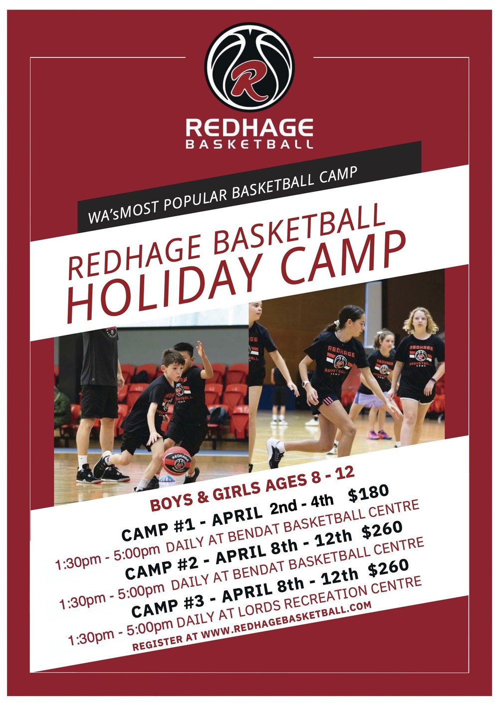 Redhage Basketball - Shawn Redhage Perth Wildcats NBL