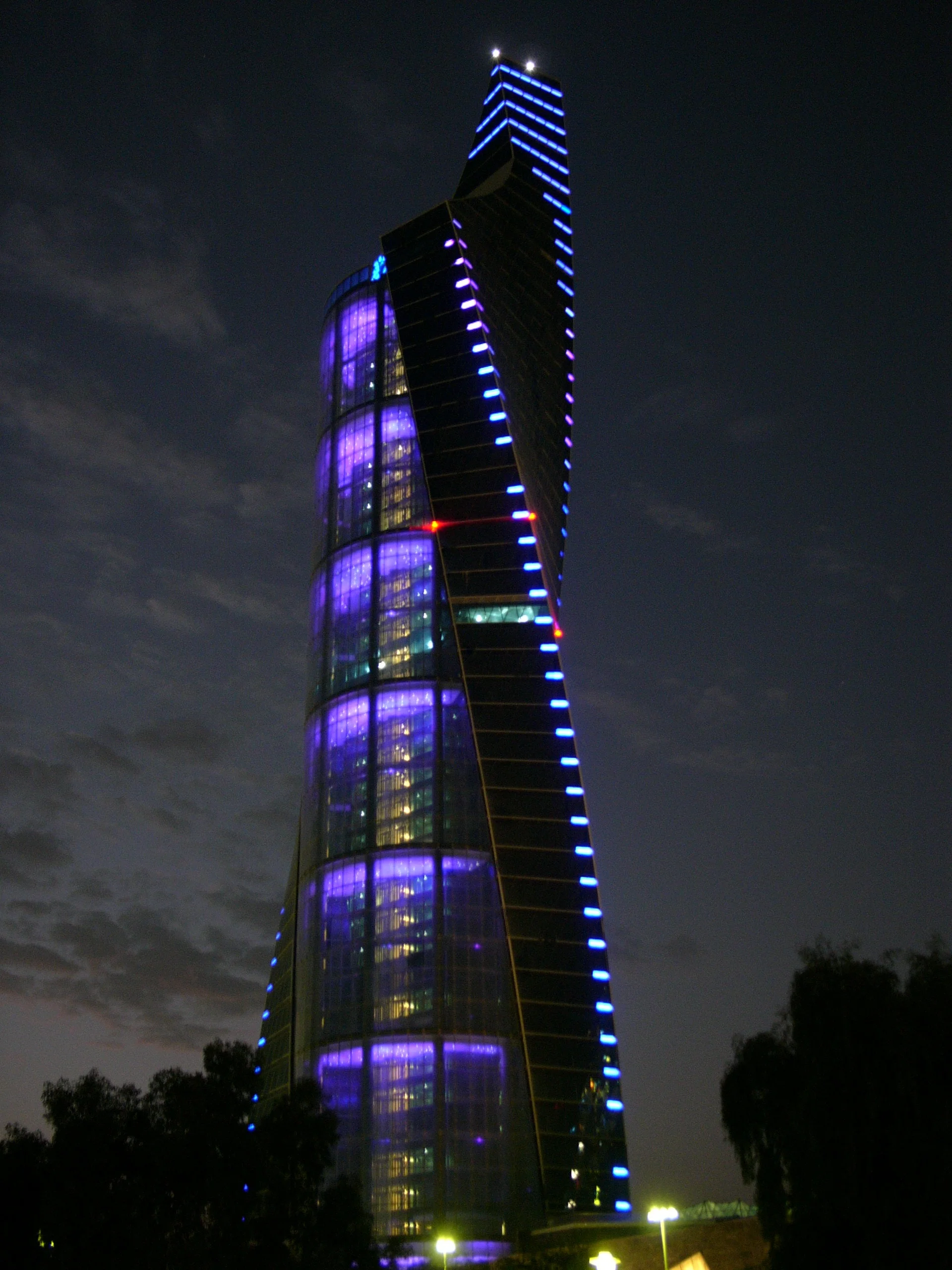 Al-Tijaria Tower — Projects — EFLA | Kevan Shaw Lighting Design