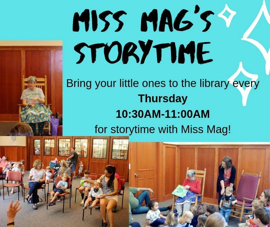 Miss Mag's Storytime @ Greene County Library — Lake Oconee Life