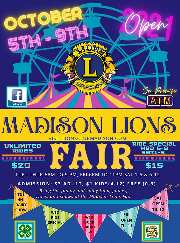 Madison Lions Fair — Lake Oconee Life
