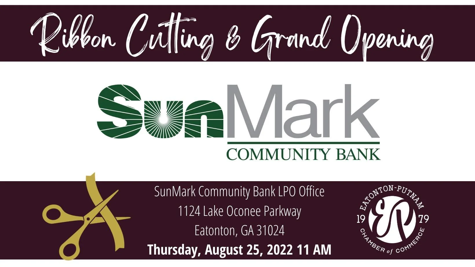 Eatonton-Putman Chamber of Commerce Ribbon Cutting // SunMark Community ...
