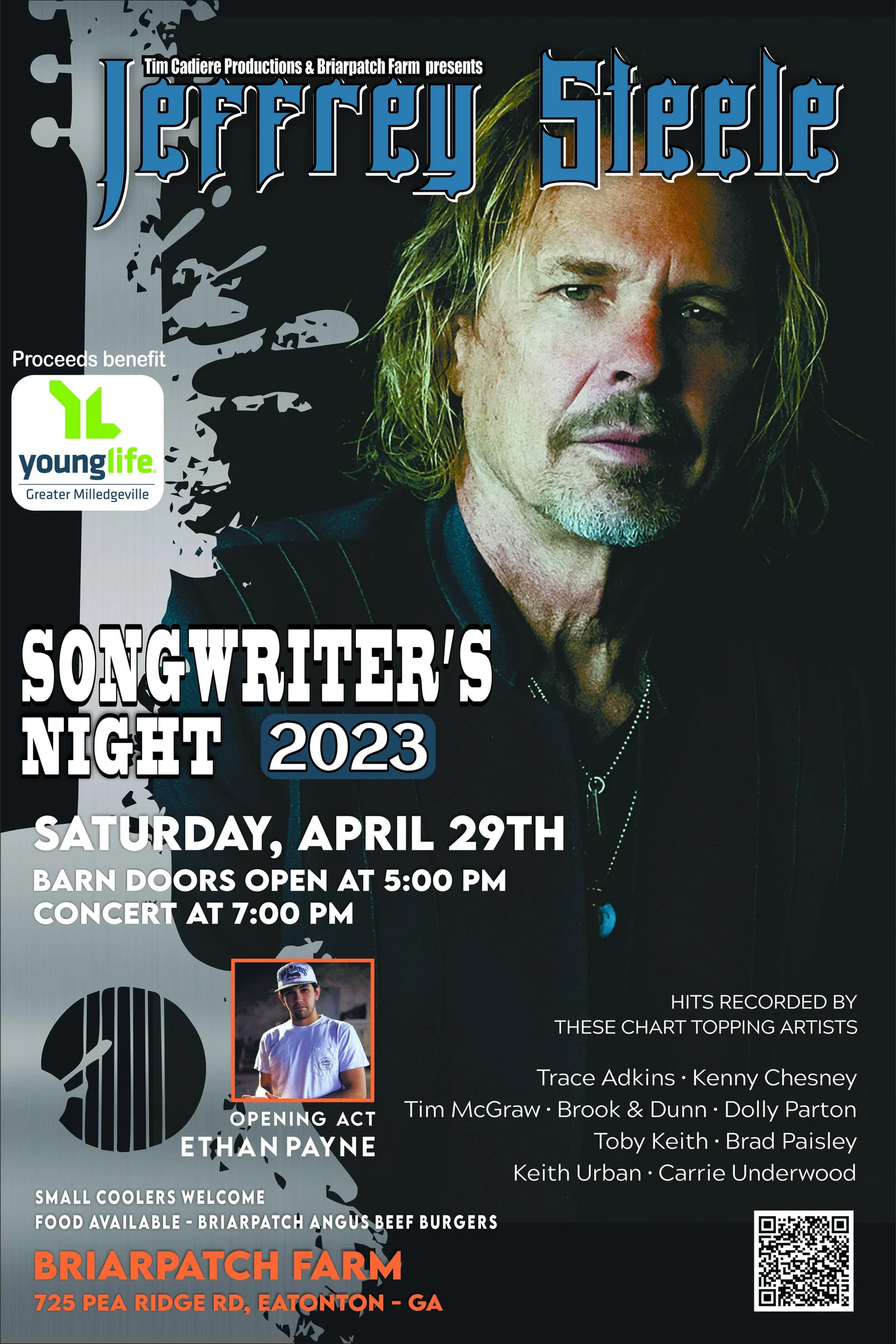 Jeffrey Steele // Songwriter's Night 2023 — Lake Oconee Life