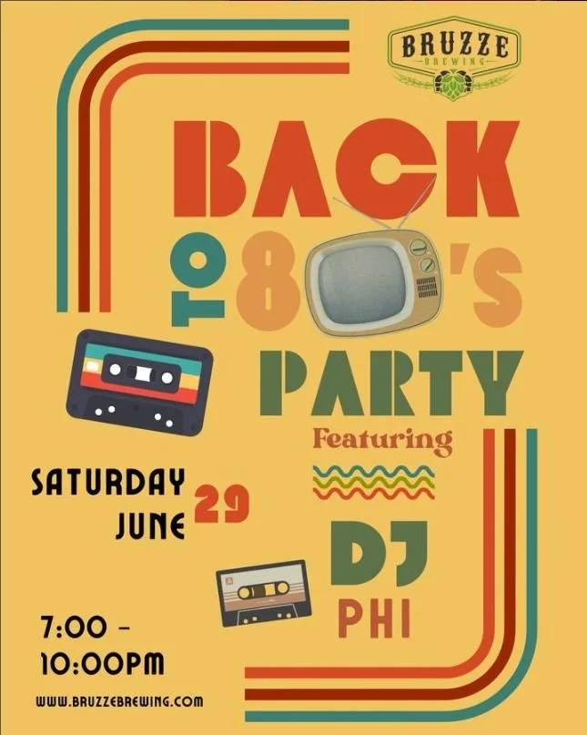 Back to 80's Party // Bruzze Brewing — Lake Oconee Life
