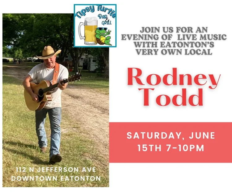Rodney Todd // Tipsy Turtle Bar & Grill — Lake Oconee Life