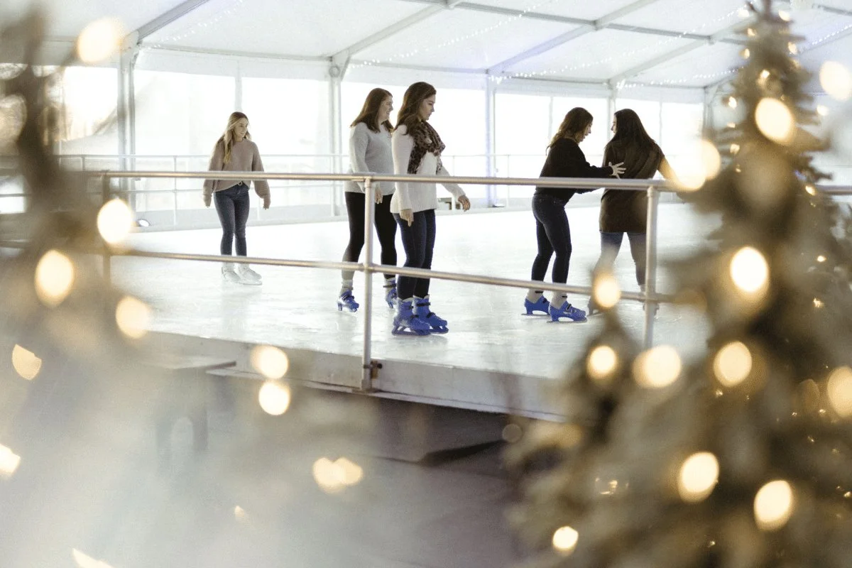 The Winter Forest Ice Skating Rink — Lake Oconee Life