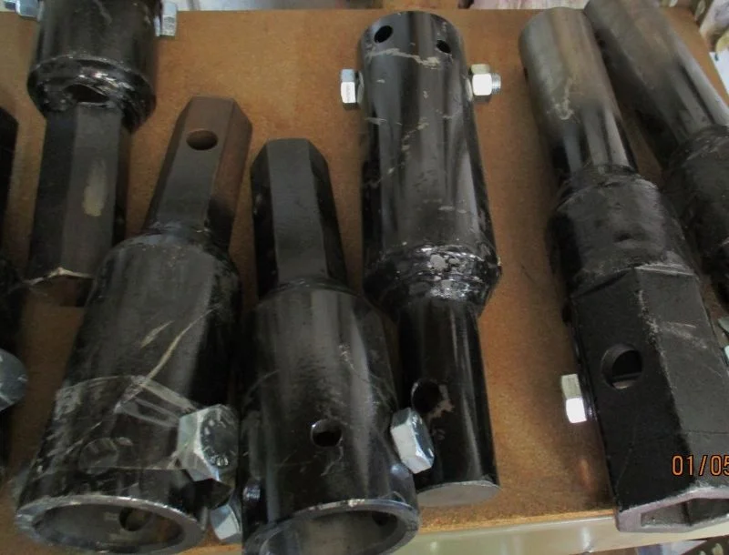 MTL 24" or 36" Long HD Solid Steel Auger Extension 2 9/16" Round or 2 ...