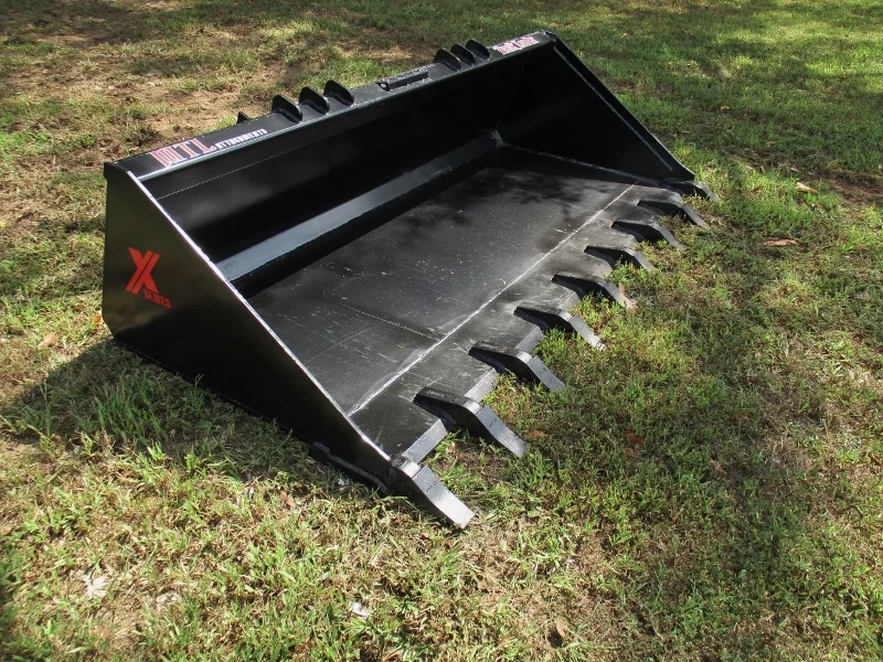MTL XHD Track Loader X Buckets-Long Bottom-1" Steel + 1/2" over 750 ...