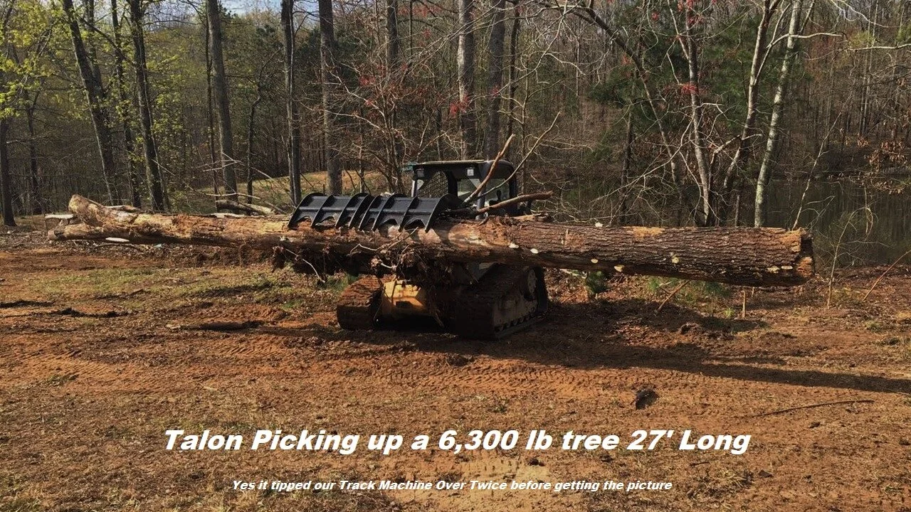 MTL X Series TALON Root Rake Grapple Attachment - multiple sizes ...