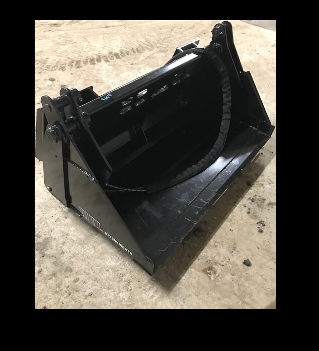 4in1 Bucket 42" or 48" Dingo/ Vermeer mini Skid steer or ASV/Terex RC30 ...