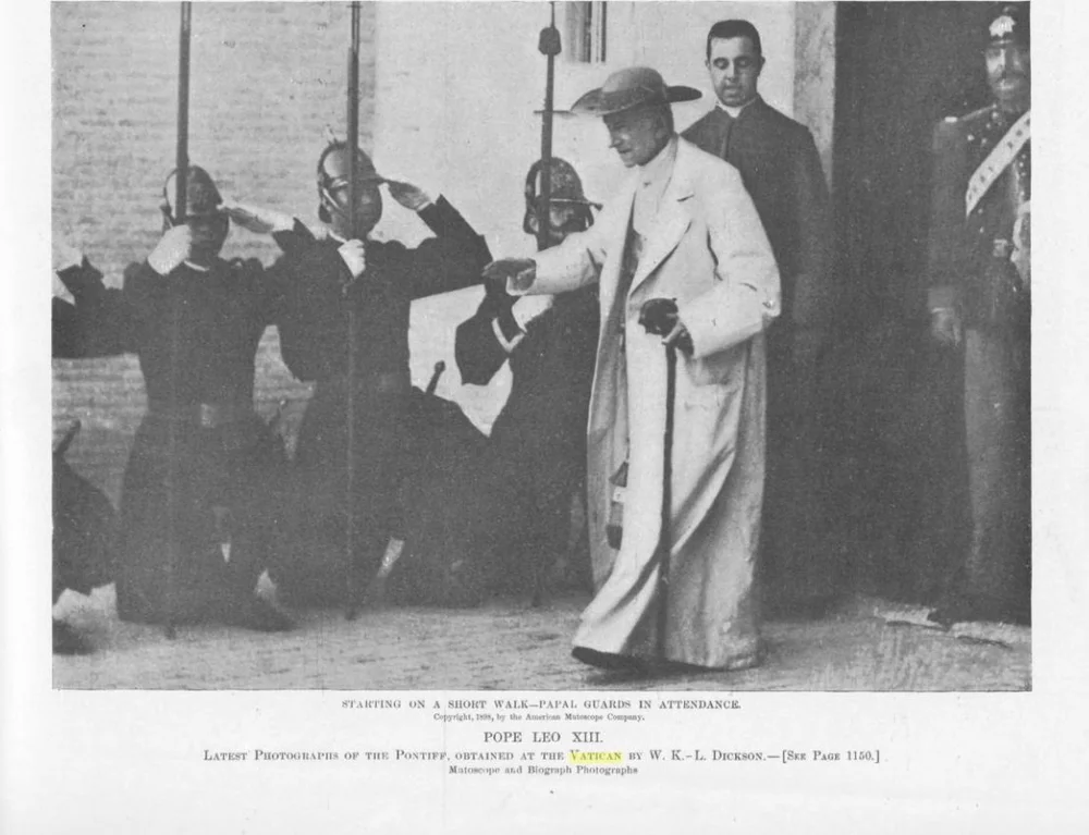 Restored 1896 Footage May Reveal New Details Of Pope Leo XIII, Earliest ...