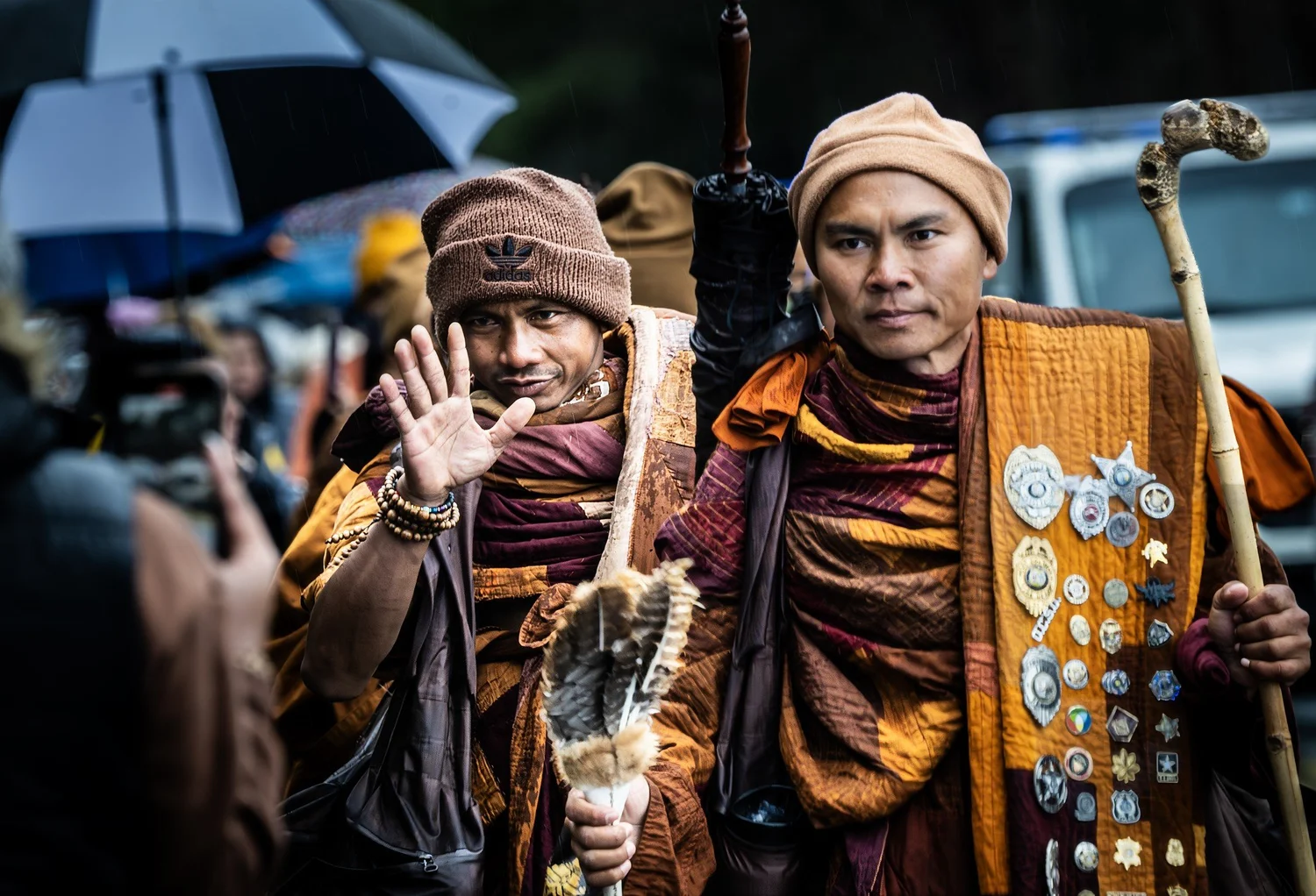 Monks Are Walking Across The US For Peace. I'm Here For It.