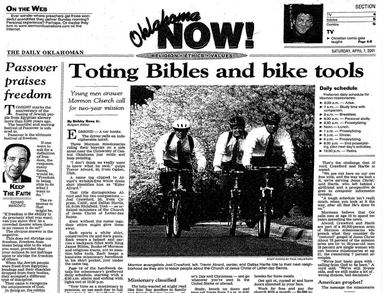 My Wife Left Her Job & Gave Me A Religion Reporting Career