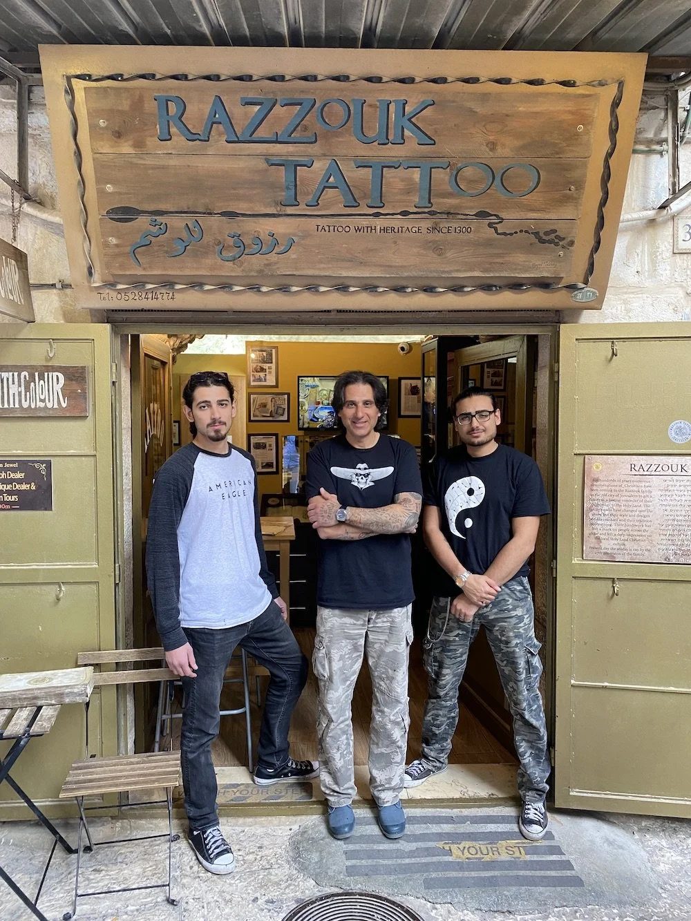 This Family Has Tattooed Christian Pilgrims For 28 Generations