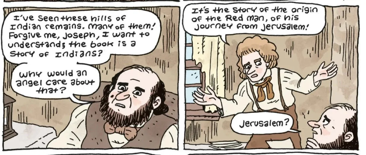 Joseph Smith And The Birth Of Mormonism Told Through Graphic Novelist ...