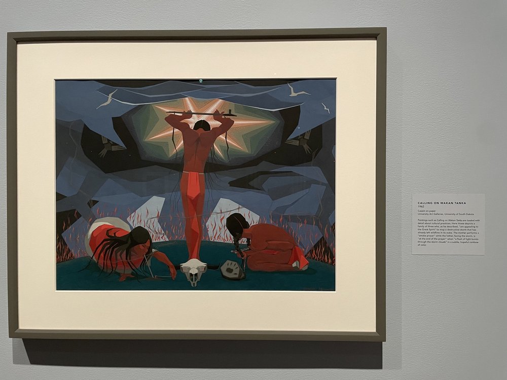 American Indian Artist Oscar Howe Wrestled With Art, Faith, Modernism ...