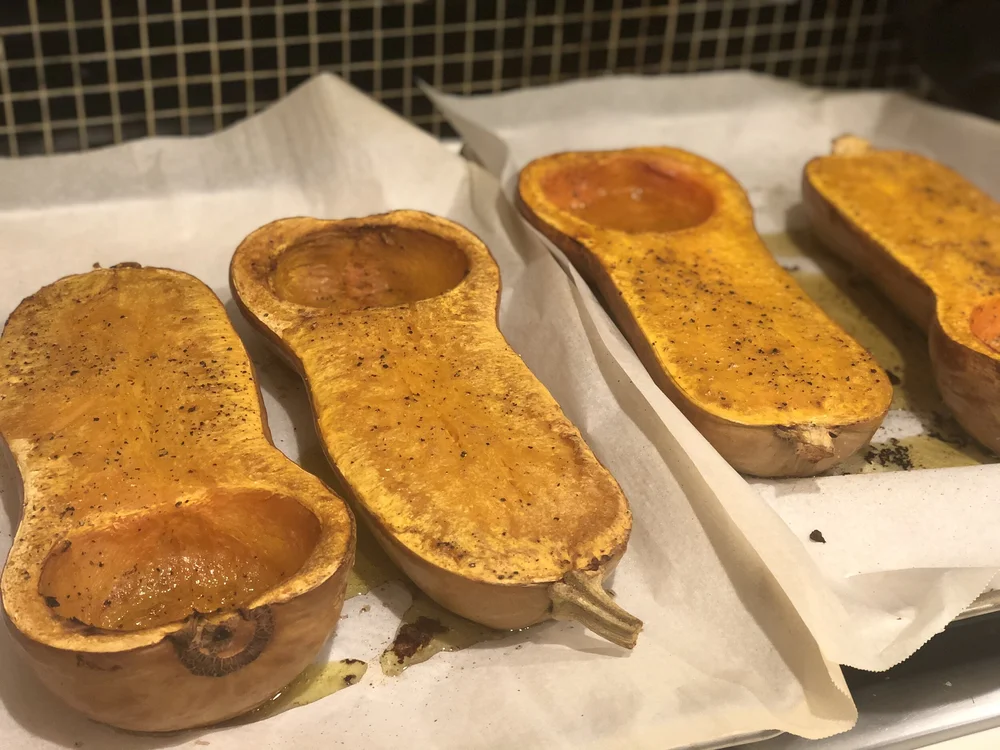 Roasted Butternut Squash Cheesy Pockets — Mideast to Midwest