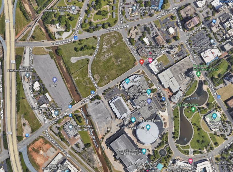 HUNTSVILLE AL Work Begins On 11-Acre Mixed-Use Development In Downtown ...