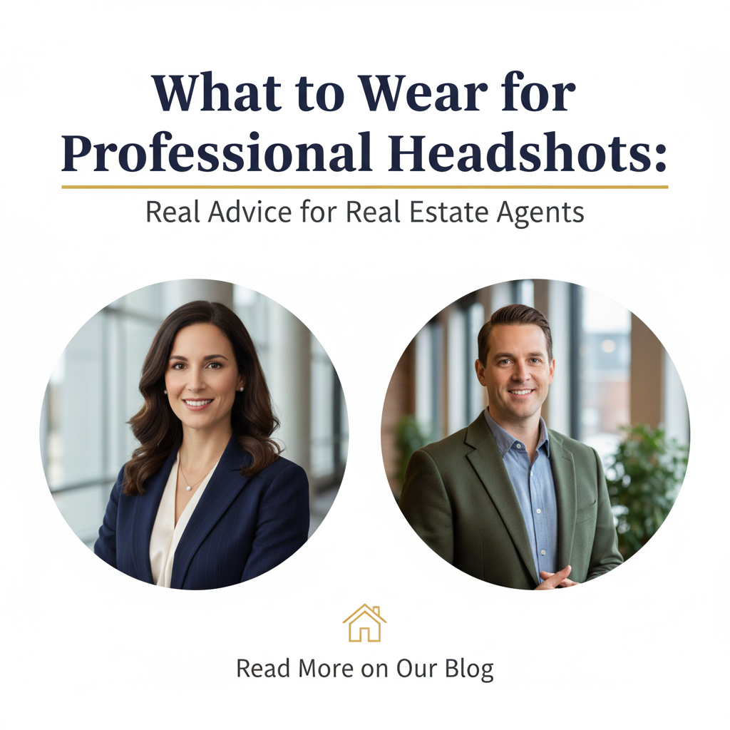 What to Wear for Professional Headshots: Real Advice for Real Estate ...