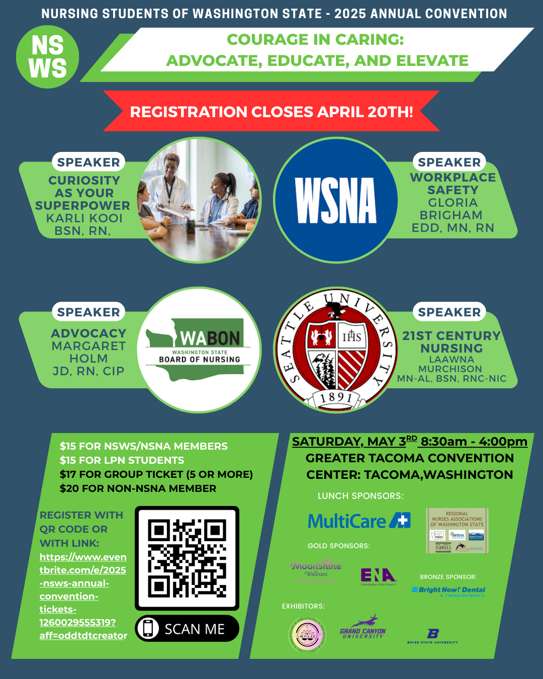 NSWS Annual Convention — Nursing Students of Washington State