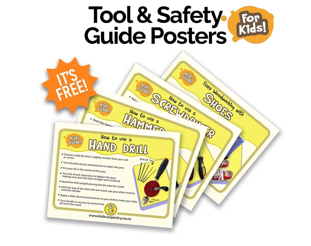 Easy Woodworking Activities For Kids | Kids Carpentry Supplies