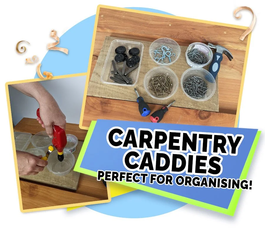 Carpentry Caddy | Kids Carpentry Supplies