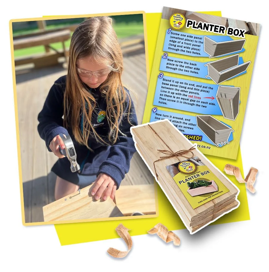 Planter Box Discovery Time | Kids Carpentry Supplies
