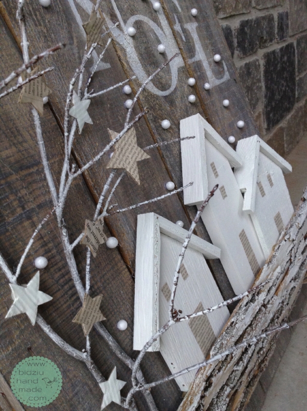 Noel Town Christmas decoration. — Bidziu | Handmade