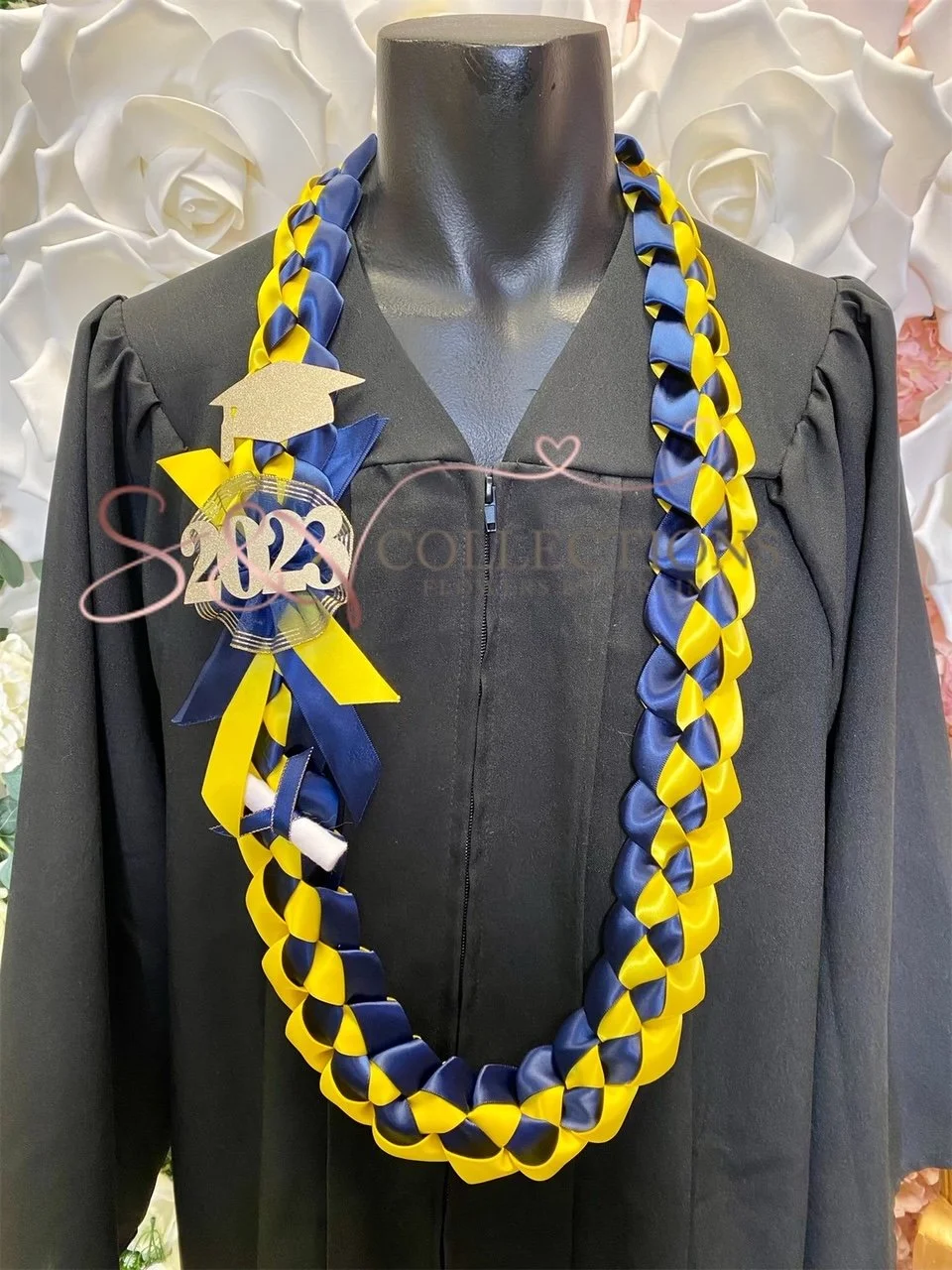 Ribbon Graduation Lei - #90 — S & V Collections