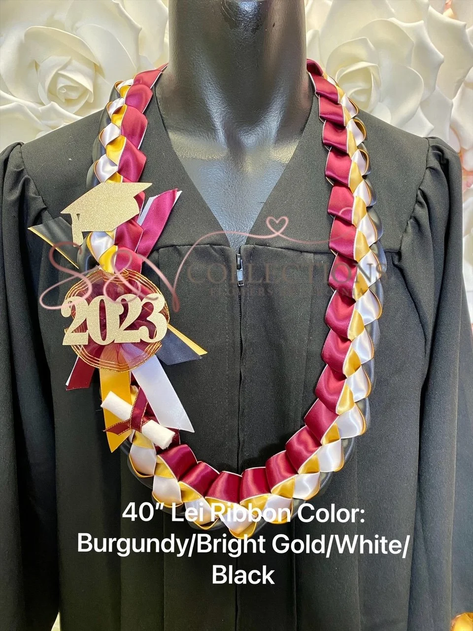 Ribbon Graduation Lei - #90 — S & V Collections