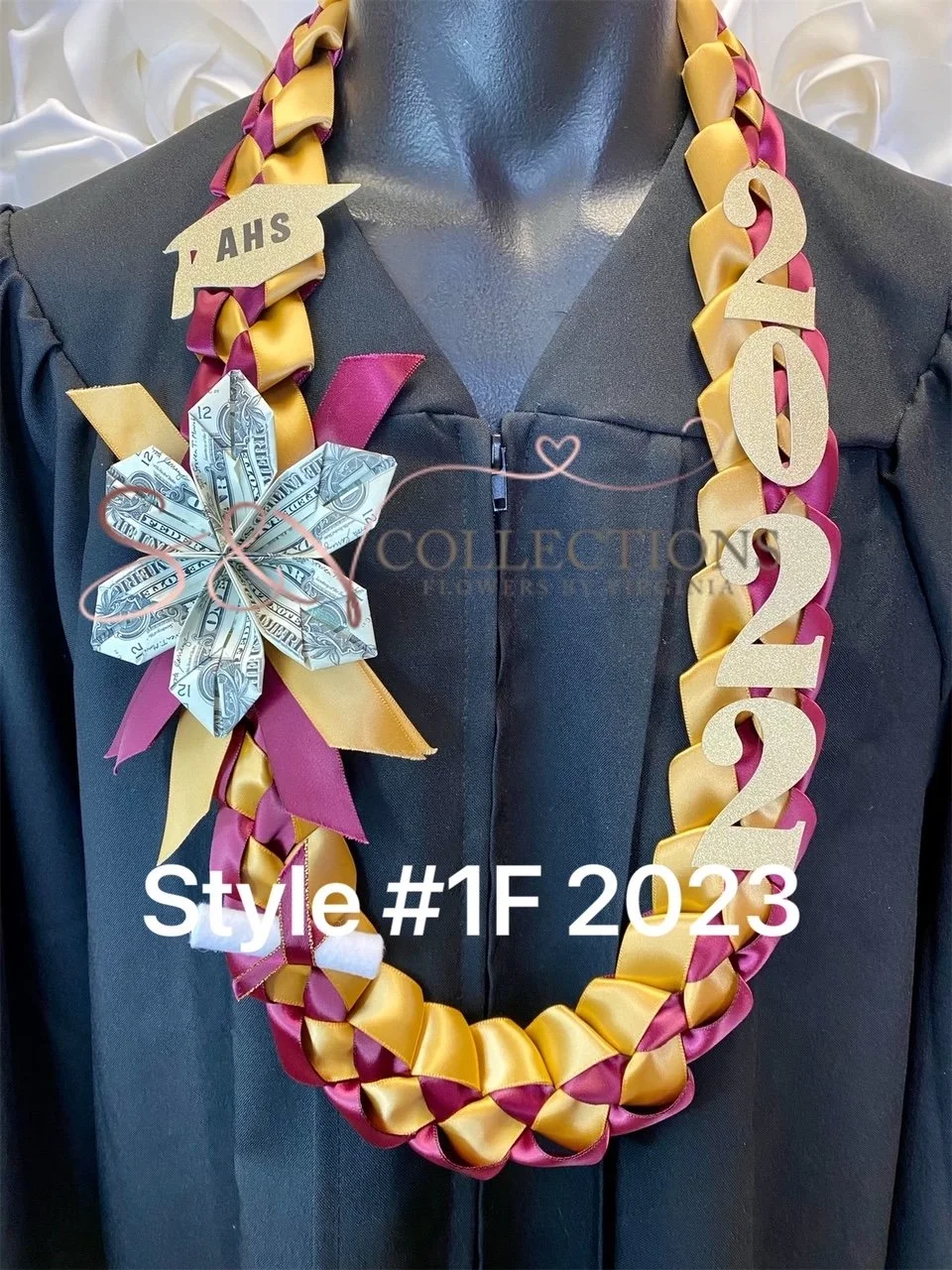 Ribbon Graduation Lei - #90 — S & V Collections