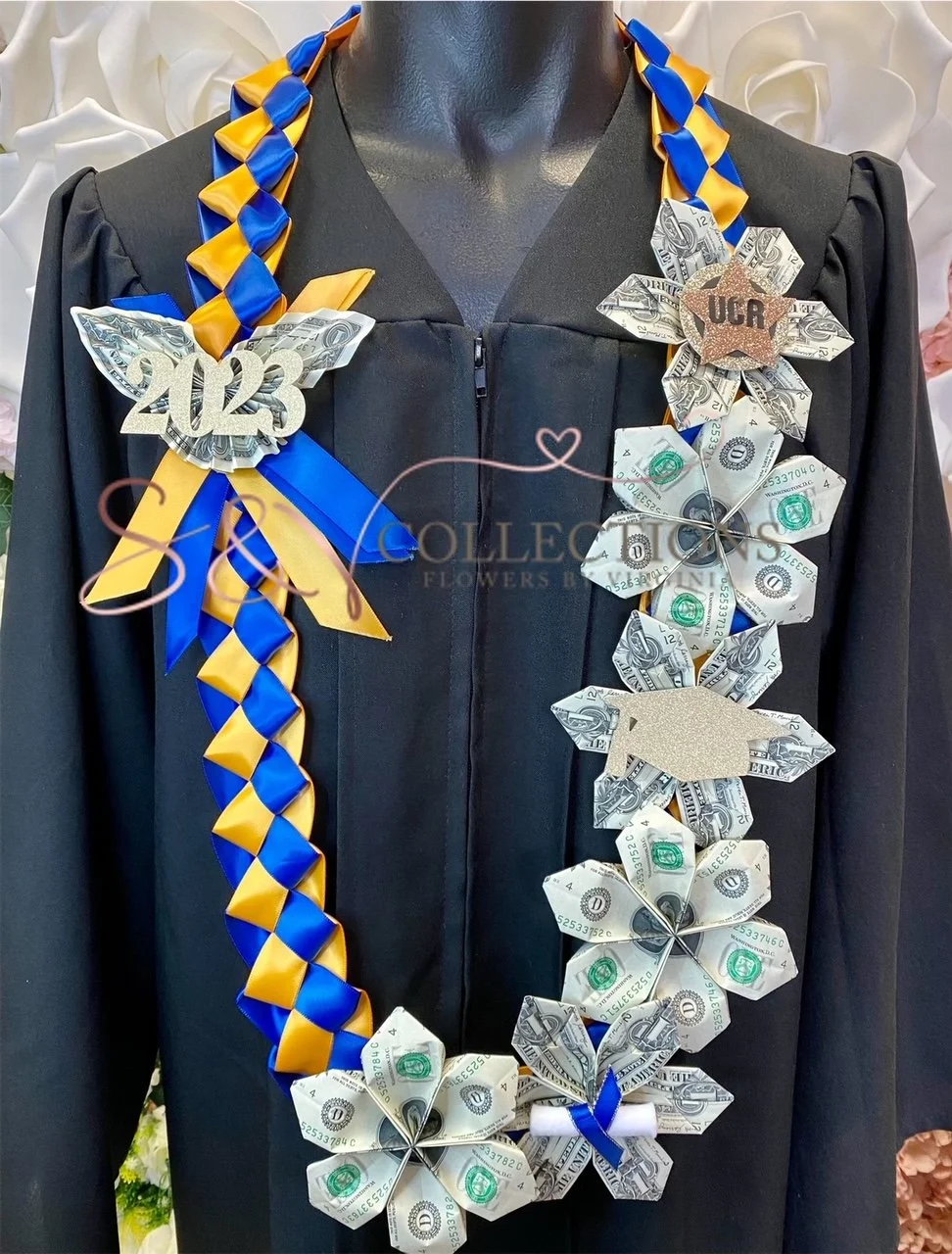 Ribbon Graduation Lei - #90 — S & V Collections