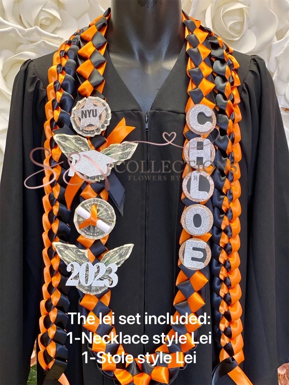 Graduation Money Flower and Butterfly Lei — S & V Collections