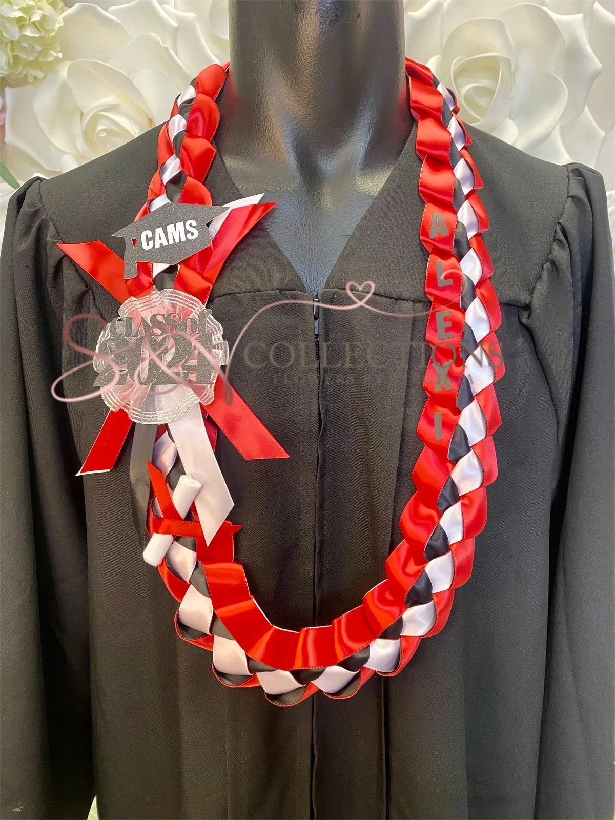 Graduation Ribbon Lei — S & V Collections